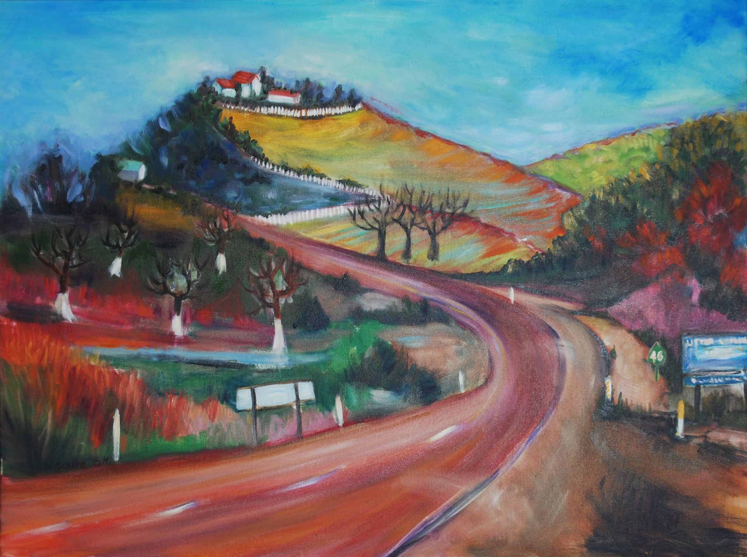 Landscape Oil Paintings by Claire Harkins